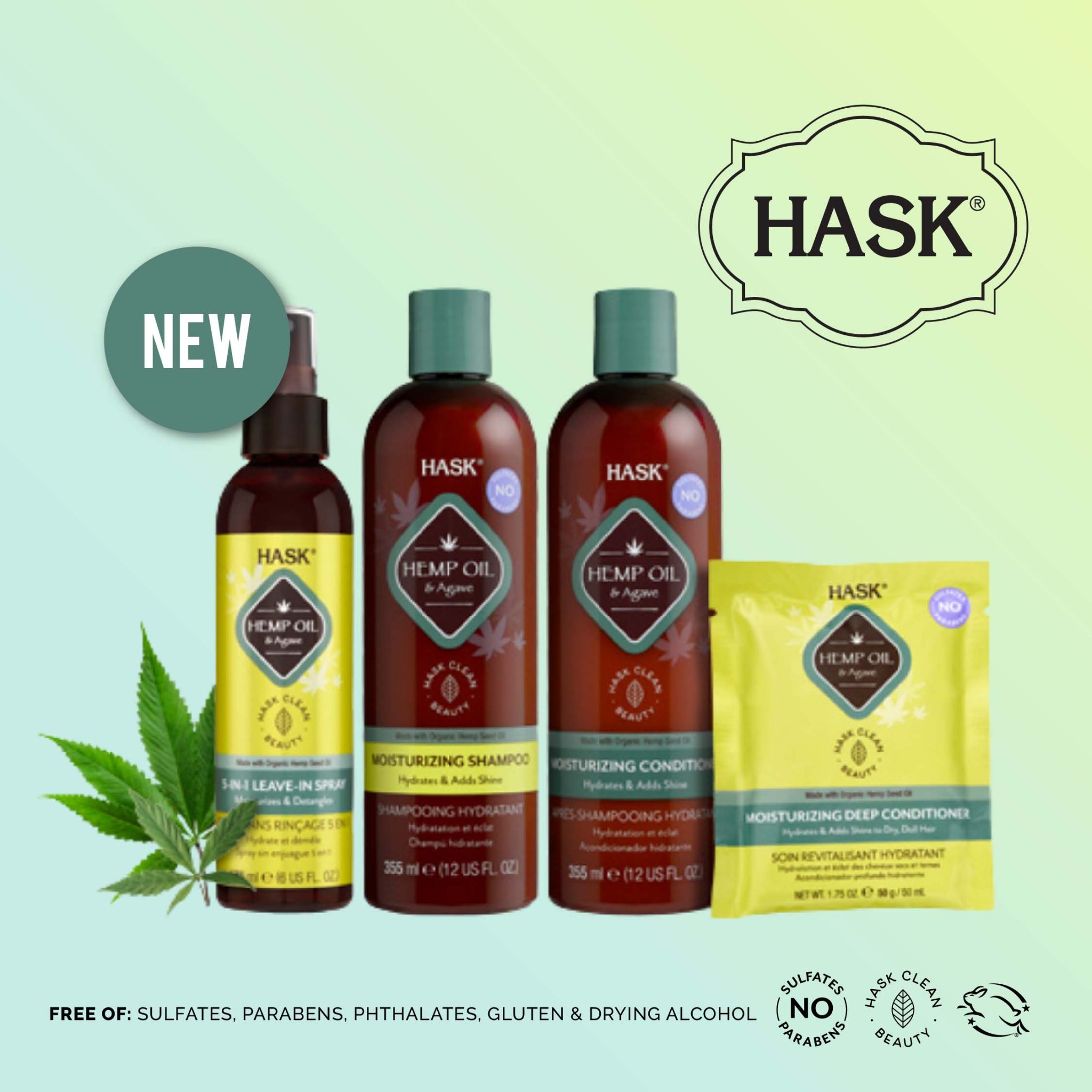 HASK - Hair Treatment Products - High Quality Hair Products